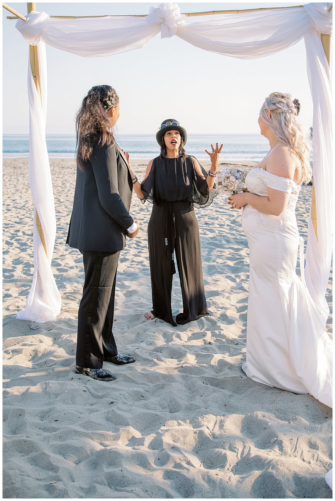 Steampunk Wedding with Beach Ceremony and Brewery Reception – Love Inc. Mag