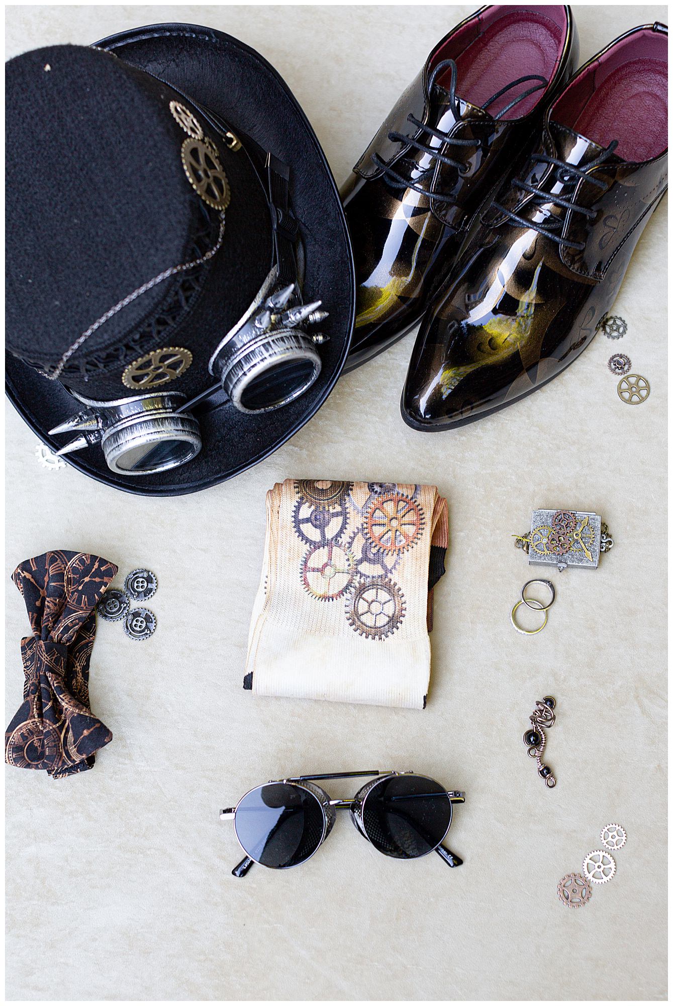 Steampunk Wedding with Beach Ceremony and Brewery Reception - Love Inc. Mag
