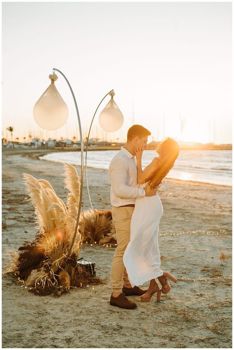 Dreamy Mallorca Spain Beach Proposal with Stunning Details - Love Inc. Mag