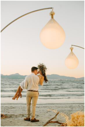 Dreamy Mallorca Spain Beach Proposal with Stunning Details - Love Inc. Mag