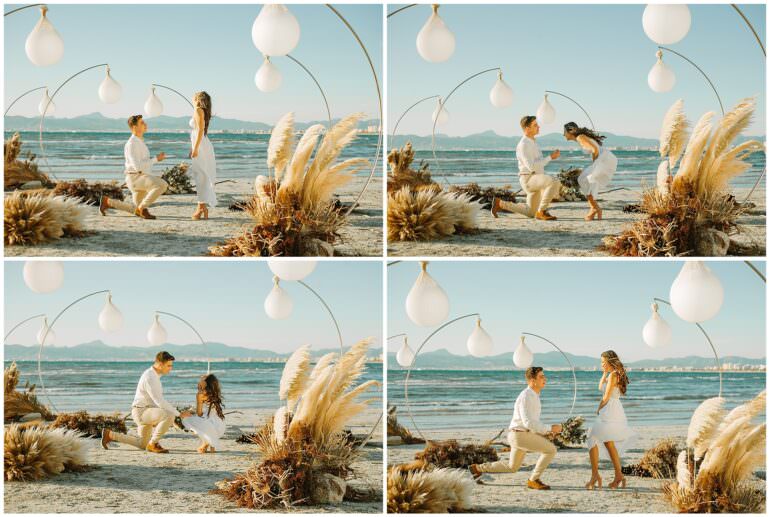 Dreamy Mallorca Spain Beach Proposal with Stunning Details - Love Inc. Mag