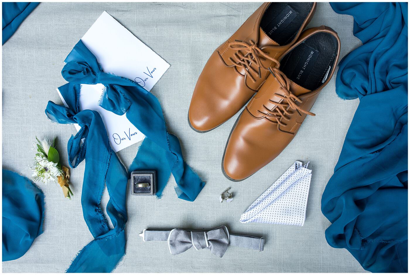 Shades of Blue Garden Wedding Inspiration - Love Inc. Mag