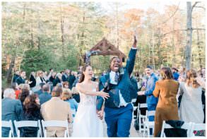 Purple and Blue Rustic Wedding in Pennsylvania with Theatrical Touches ...
