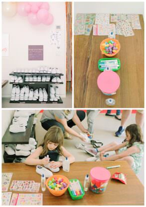 A Dance Party-Themed Birthday With a DIY Shoe Station - Love Inc. Mag