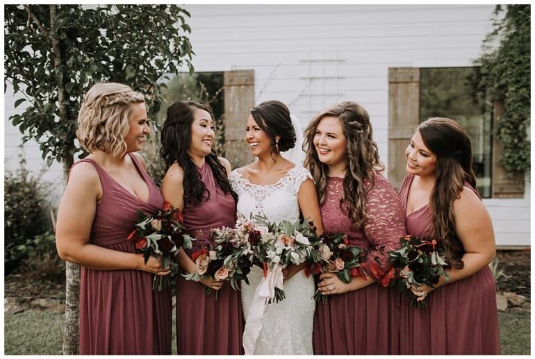 Berry-Colored Louisiana Wedding with Polynesian Dancers - Love Inc. Mag