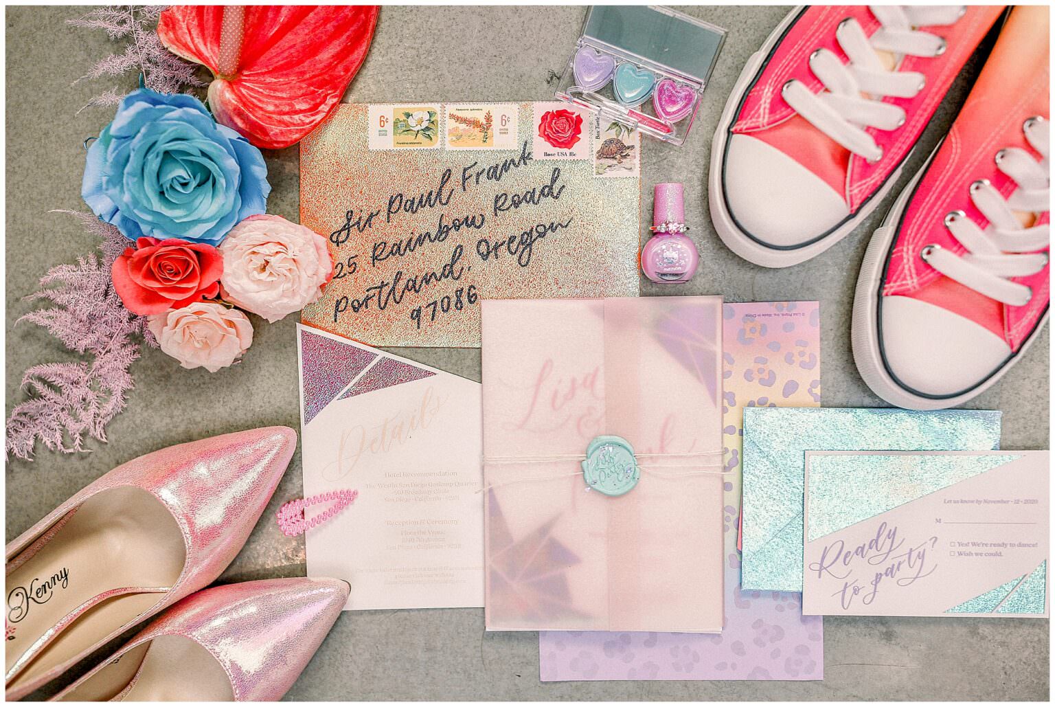 This Lisa Frank Wedding Inspo Is Basically Our Dreamworld - Love Inc. Mag