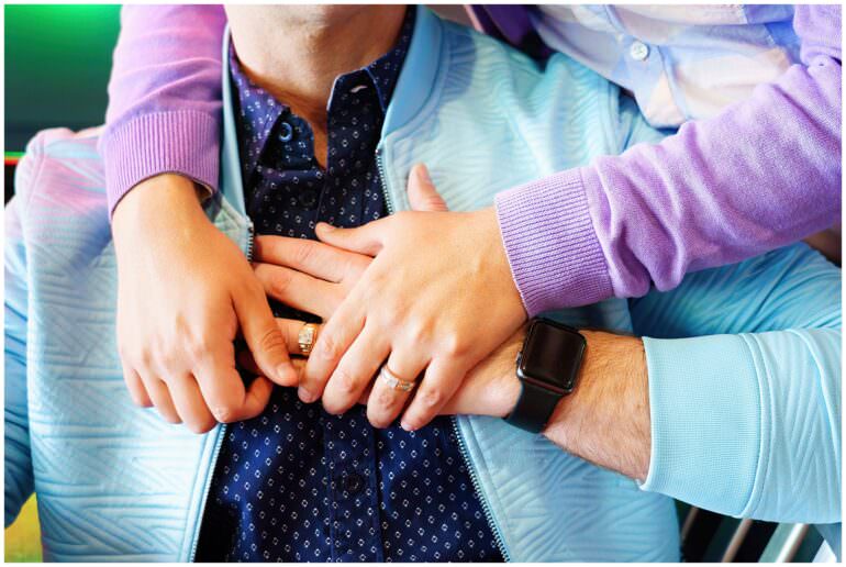 Downtown Los Angeles Engagement Session That’s Full of Creativity ...