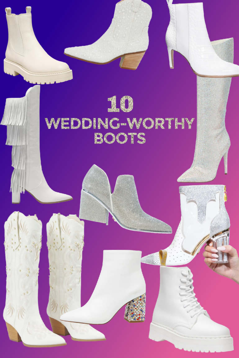 Wedding-Worthy Boots For Winter: From Bridal Cowboy Boots to Fashion ...