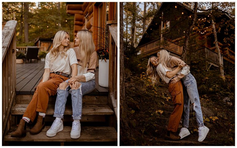 This Influencer Proposed to Her Girlfriend with a Cozy Picnic at a Cabin - Love Inc. Mag