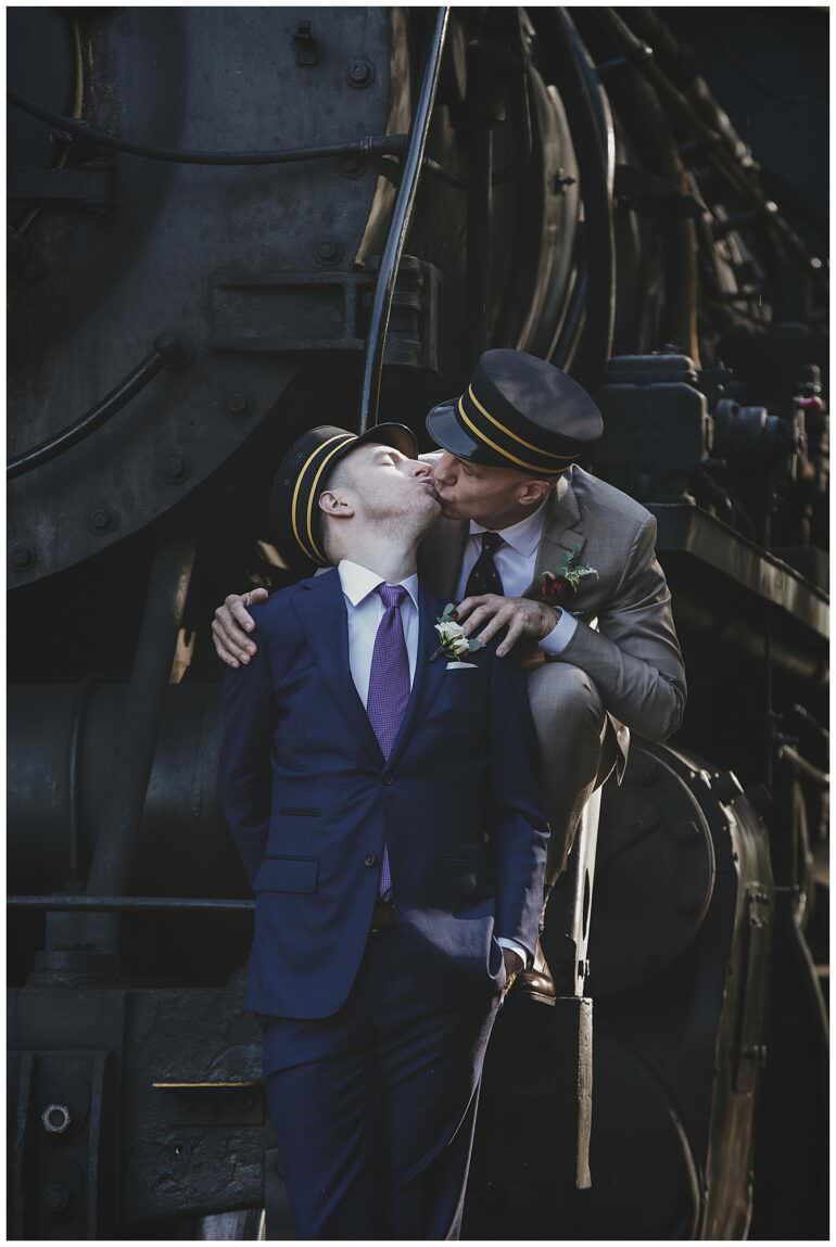 All Aboard for This Epic Train Ride Wedding - Love Inc. Mag