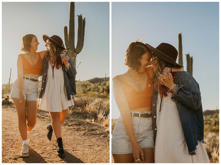 Pride Flag-Waving Love Sesh in the Desert - Love Inc. Mag
