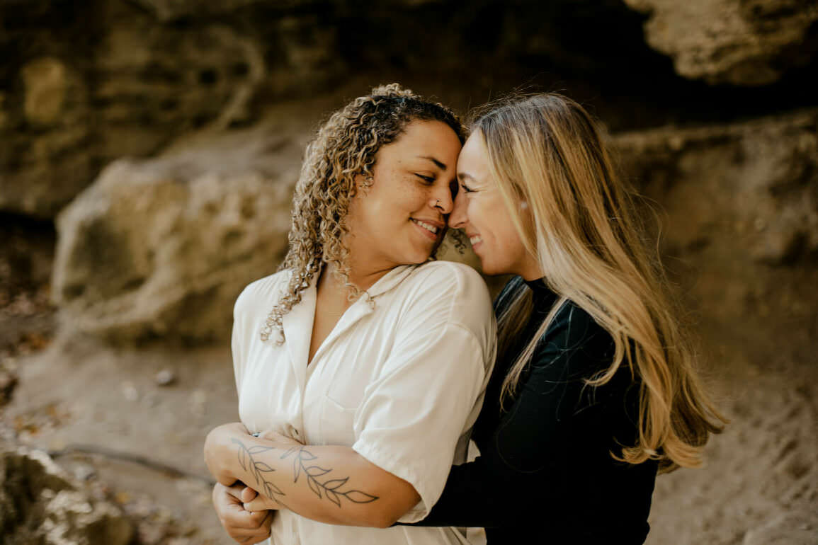 Lesbian Engagement Love Inc Mag