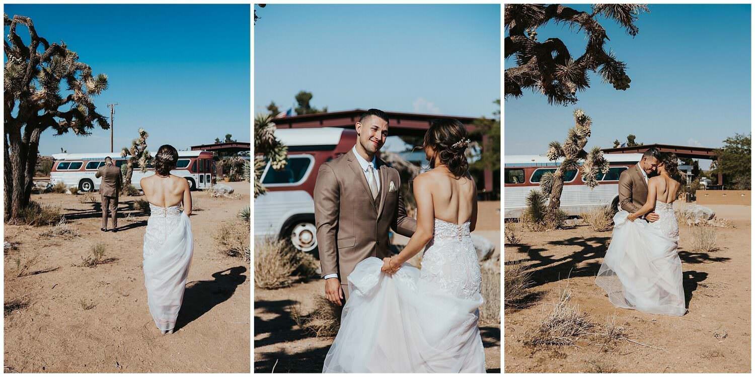 Boho Joshua Tree Wedding With Gorgeous Artistic Photography - Love Inc. Mag