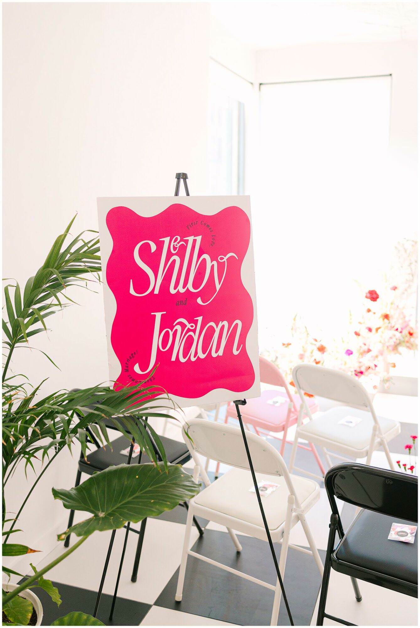 Bright Pink, Bold & Modern Brooklyn Wedding Inspo - Love Inc. Mag