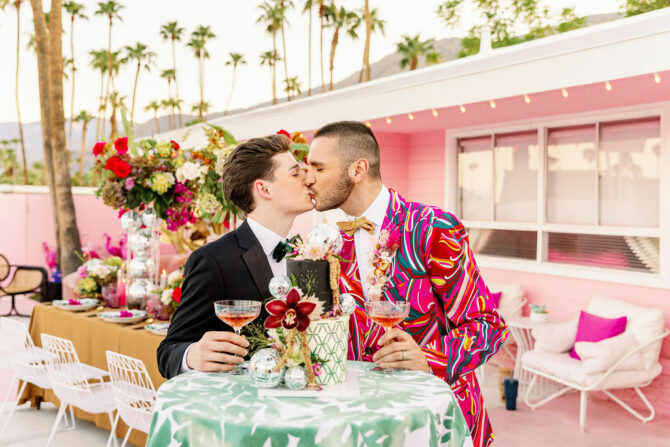 Maximalist Drag Queen Wedding Inspo at Trixie Motel - Love Inc. Mag